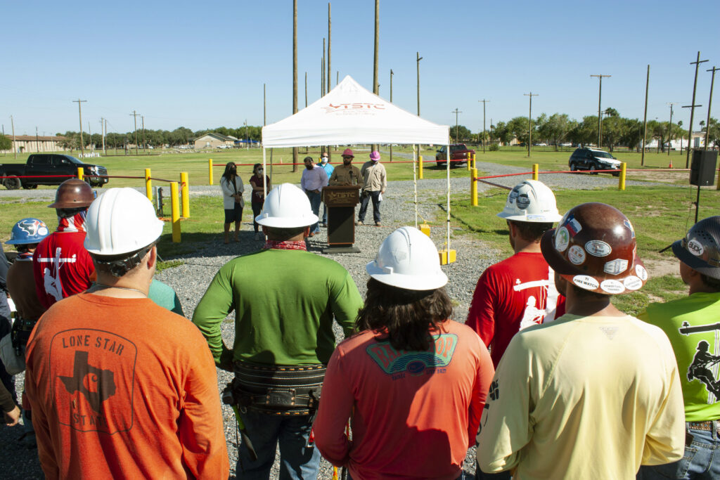 TSTC Electrical Lineworker Technology students welcome AEP safety ... TSTC Electrical Lineworker Technology students welcome AEP safety ...
