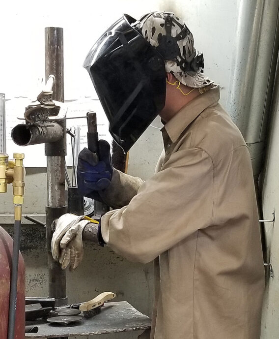 TSTC Welding Technology student works hard to improve skills - TSTC