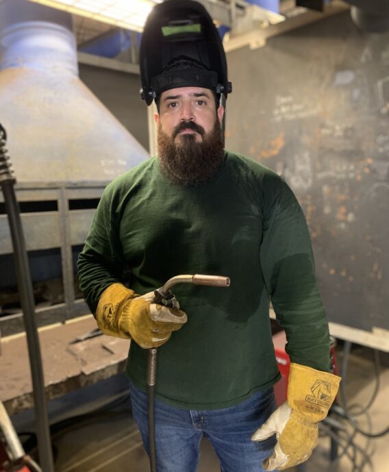 Student aims to earn second TSTC degree with Welding Technology - TSTC