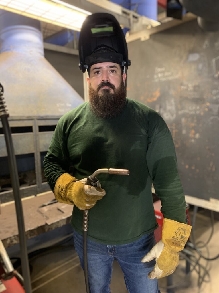 Student aims to earn second TSTC degree with Welding Technology - TSTC