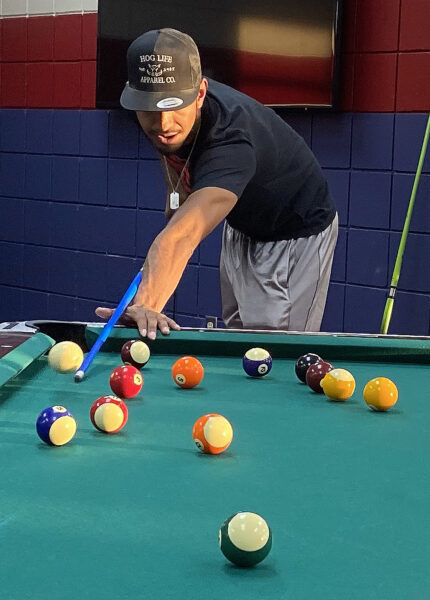TSTC students enjoy friendly pool tournament; other events planned - TSTC TSTC students enjoy friendly pool tournament; other events planned - TSTC