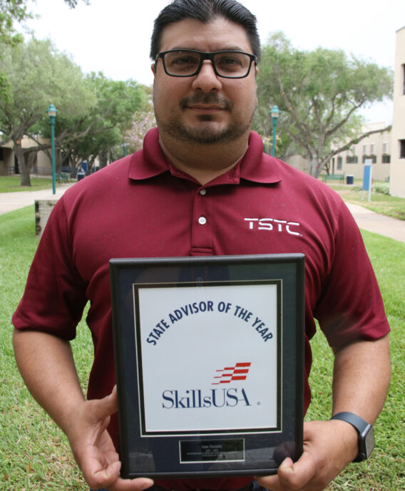 TSTC instructor named SkillsUSA State Advisor of the Year - TSTC