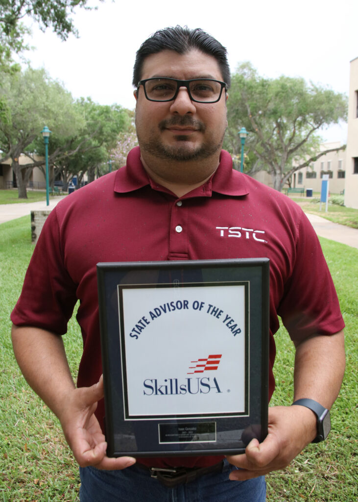 TSTC instructor named SkillsUSA State Advisor of the Year - TSTC