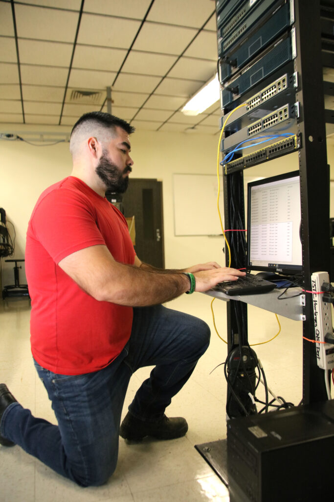 TSTC Cybersecurity student ready for potential job opportunities - TSTC