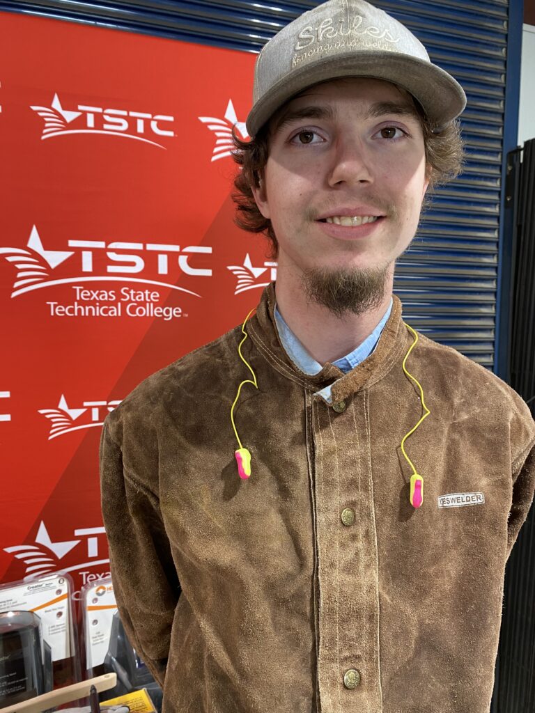 TSTC Welding Technology student learns proper techniques while ...