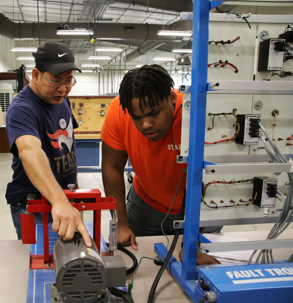 TSTC HVAC instructor teaches life lessons to students - TSTC