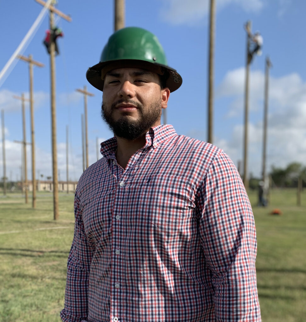 TSTC Electrical Lineworker student ready to face whatever Mother Nature ... TSTC Electrical Lineworker student ready to face whatever Mother Nature ...