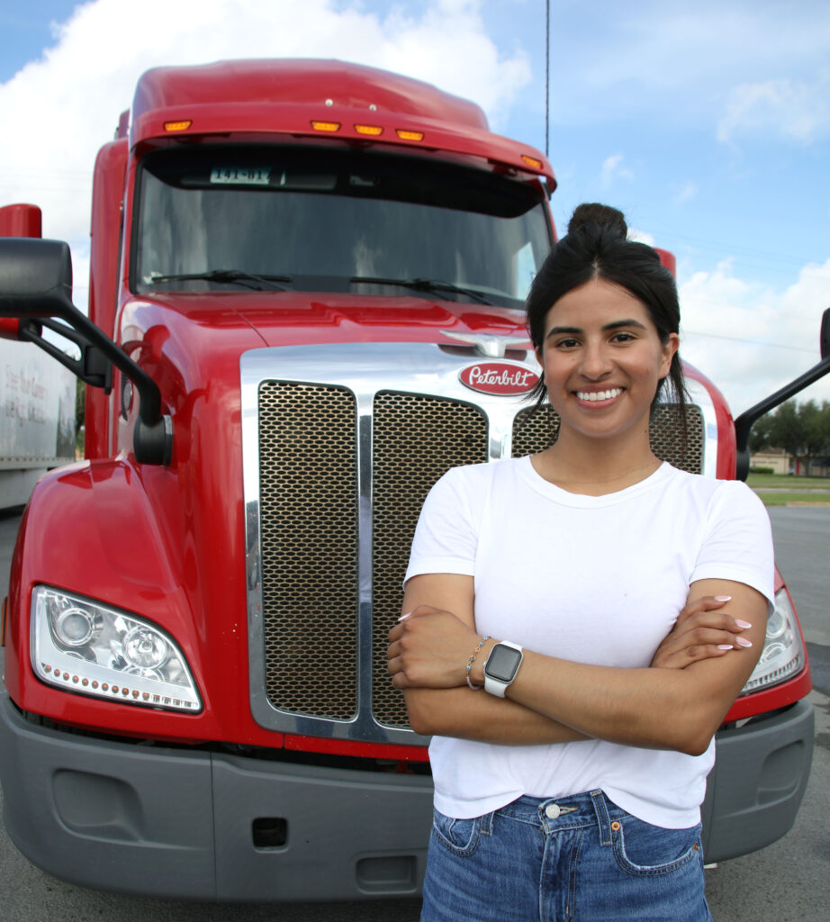TSTC workforce training student ready for professional truck driving ...