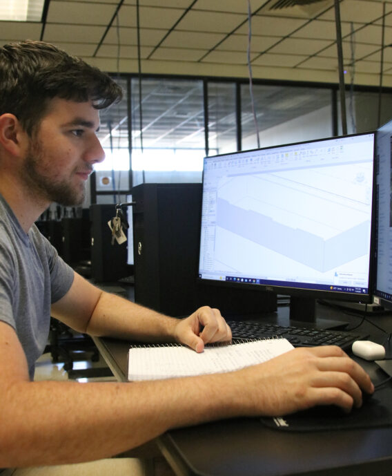 Hervey trains eye for architecture in TSTC Drafting and Design program ...