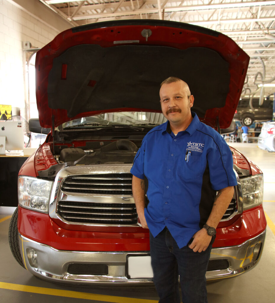 TSTC Automotive Technology student eyes educator career path - TSTC TSTC Automotive Technology student eyes educator career path - TSTC