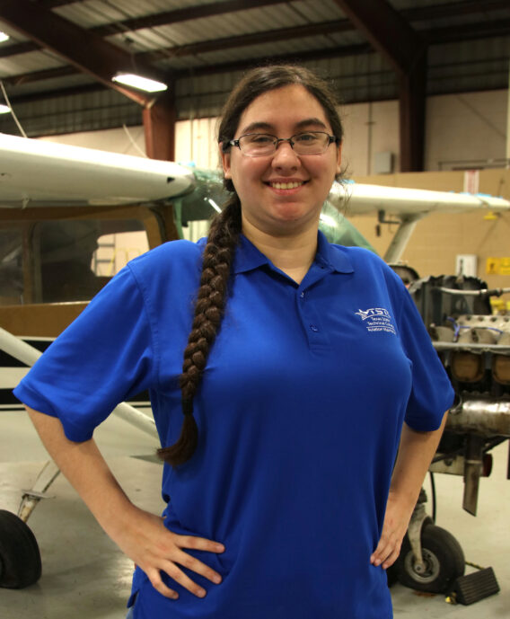TSTC Aviation Maintenance program celebrates first female FAA ...