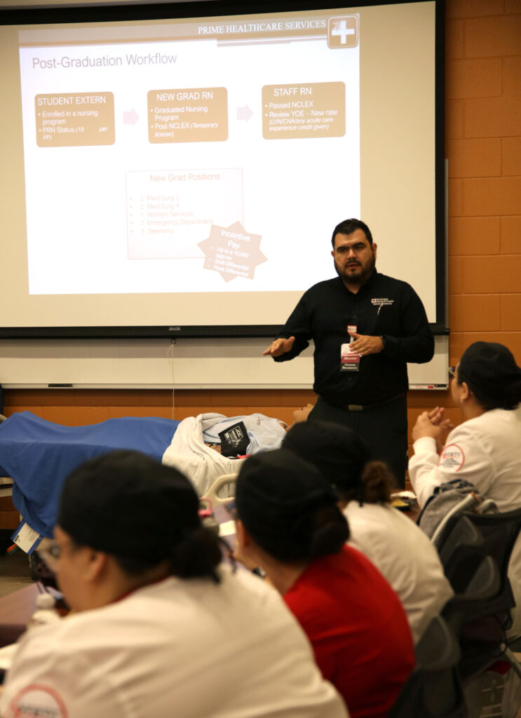 TSTC Nursing program hosts area hospital for employer spotlight - TSTC