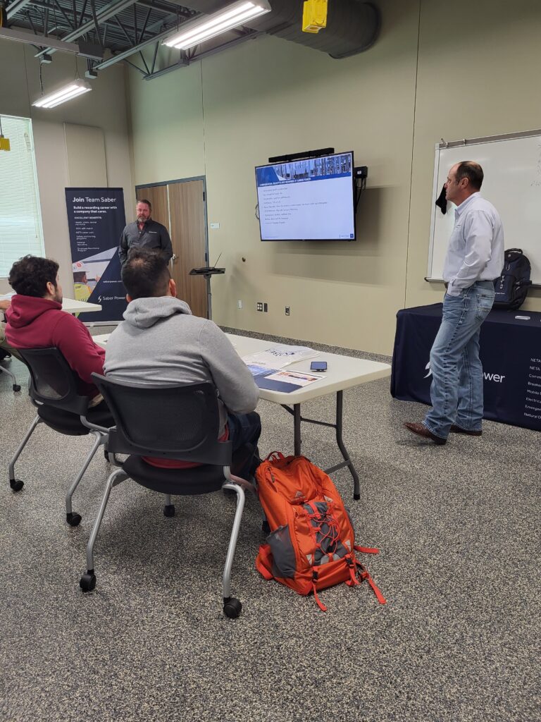 Saber Power visits TSTC for employer spotlight - TSTC Saber Power visits TSTC for employer spotlight - TSTC