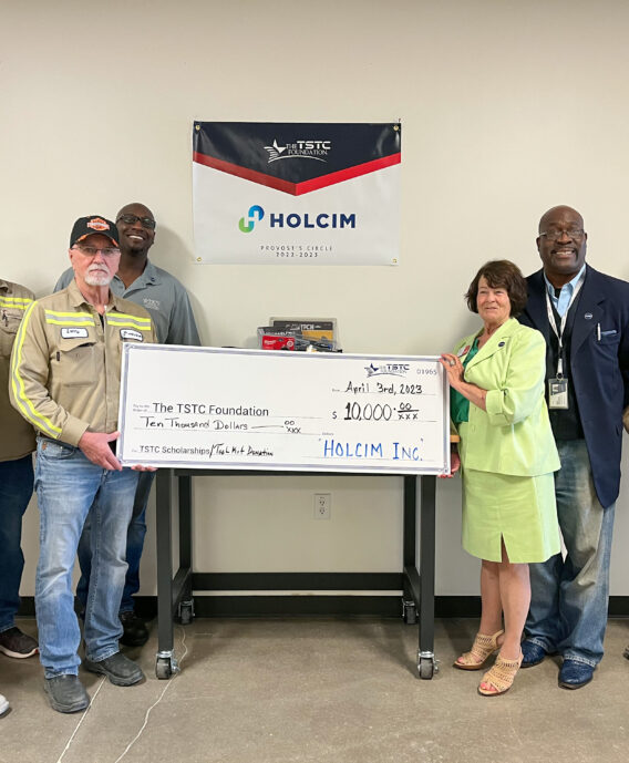TSTC’s North Texas campus receives donation from Holcim Inc. - TSTC