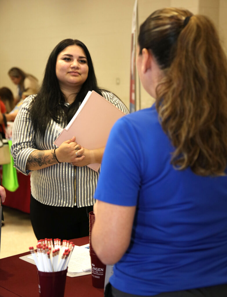 TSTC students network with potential medical employers at Nursing Expo ...