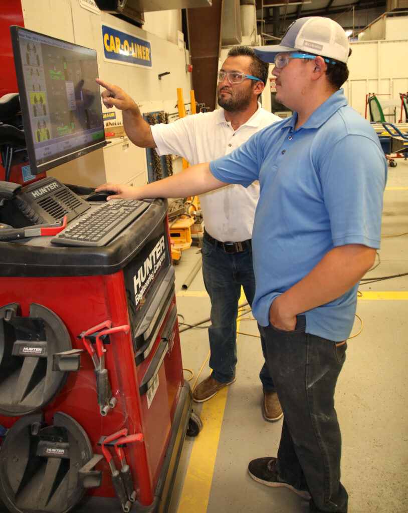 TSTC instructor explains importance of keeping automobile tires ...