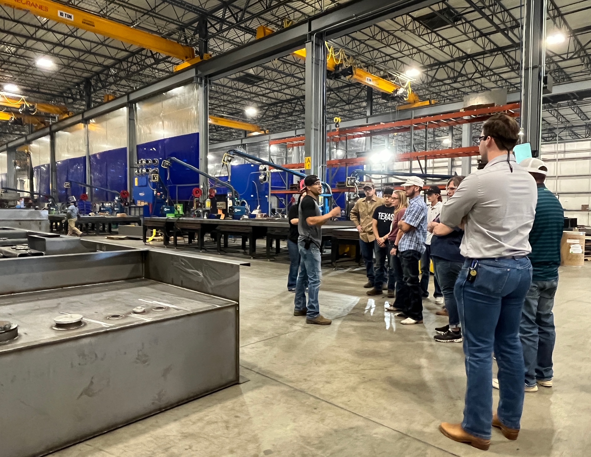 TSTC welding students tour United Alloy Inc. in Seguin - TSTC TSTC welding students tour United Alloy Inc. in Seguin - TSTC
