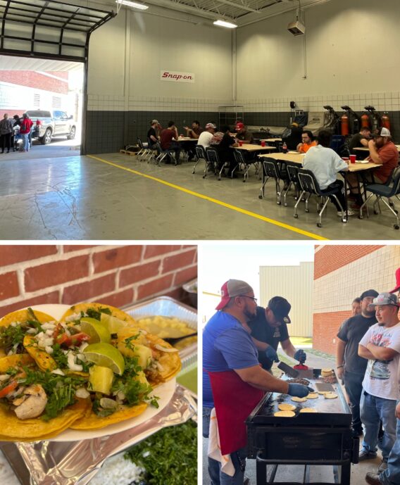 TSTC auto collision program hosts students for end-of-semester luncheon ...