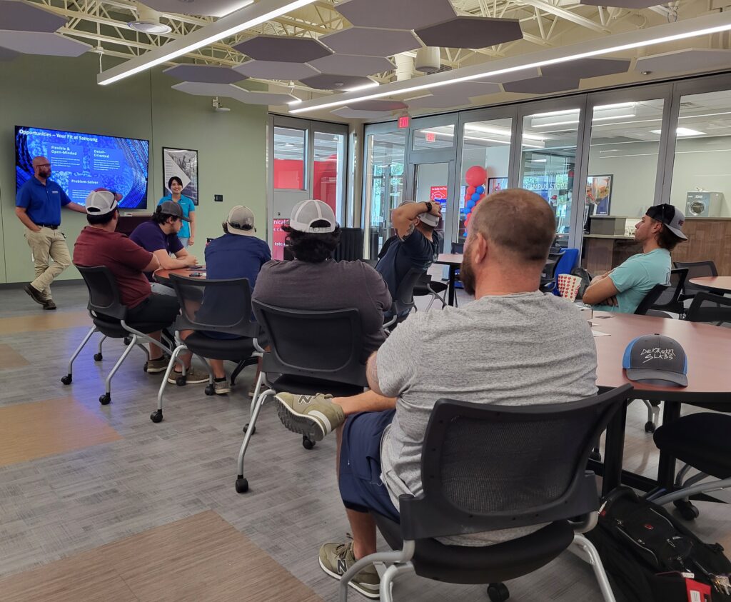 Samsung visits TSTC for employer spotlight - TSTC Samsung visits TSTC for employer spotlight - TSTC