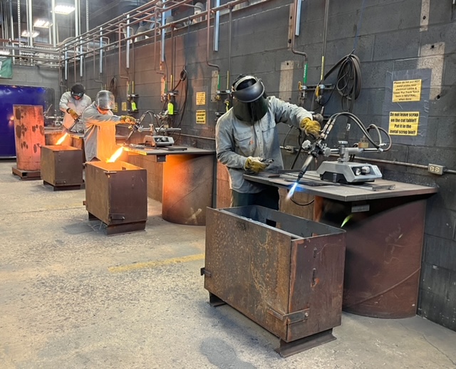 TSTC welding program emphasizes safety early to new students - TSTC