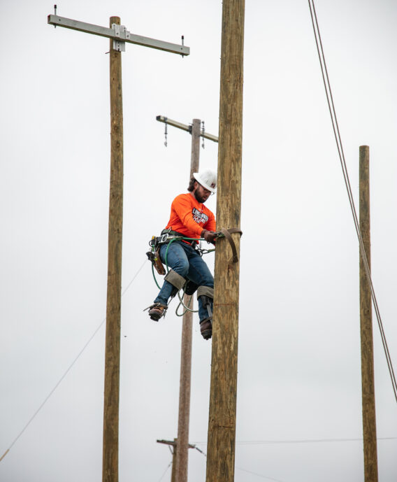 Climbing to new heights: TSTC Electrical Lineworker and Management ... Climbing to new heights: TSTC Electrical Lineworker and Management ...