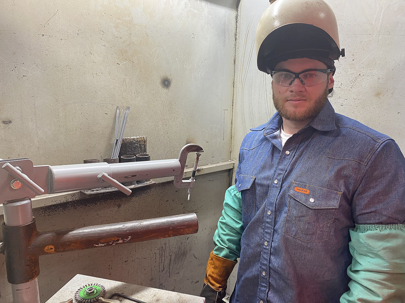 TSTC Welding Technology student sets goal to open his own business - TSTC