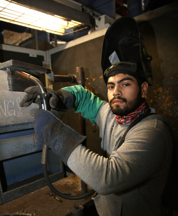 Rivera ready for welding career after being inspired by high school ...