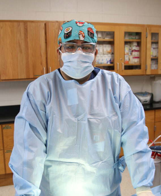 TSTC Surgical Technology student gets hands-on experience both at ...