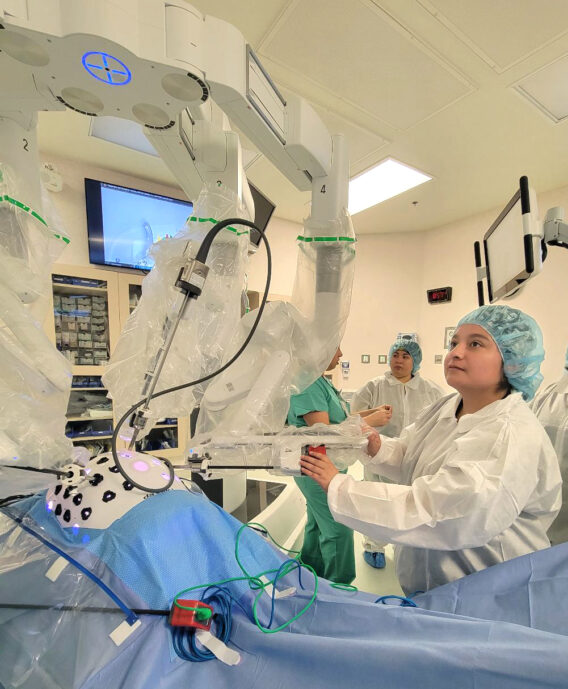 TSTC students get hands-on with robotic surgical system at area ...
