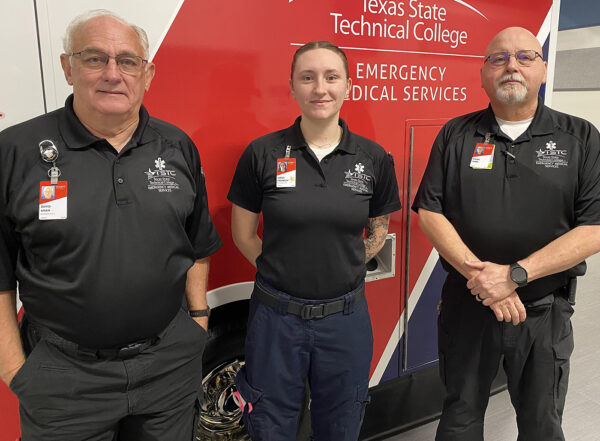 June 14 has special meaning for three TSTC Paramedic students - TSTC