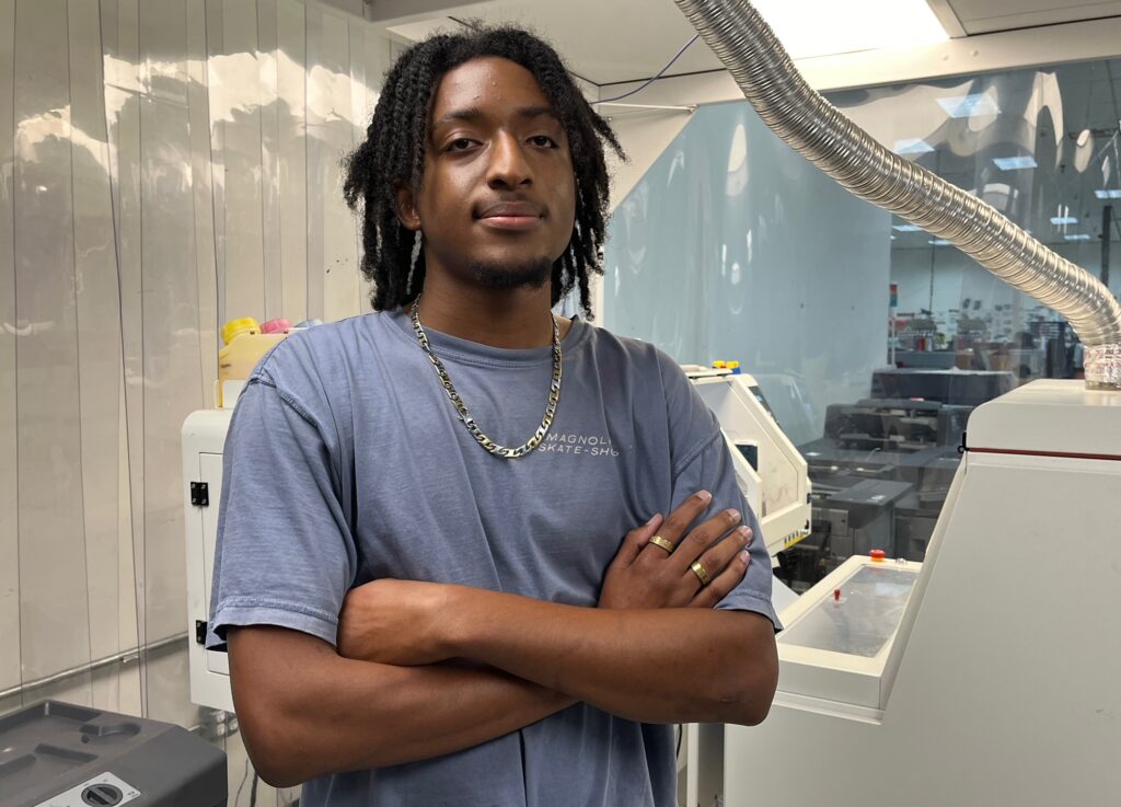 TSTC graduate immerses himself in creative process at Fort Worth ...