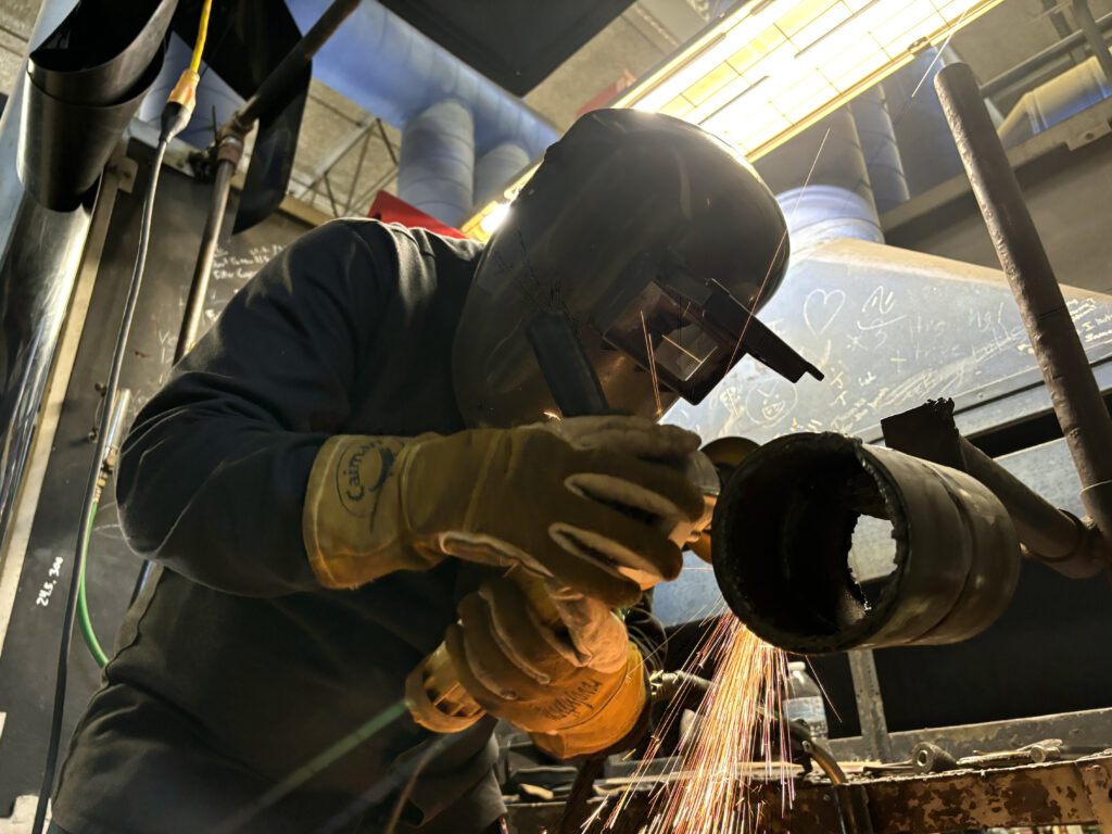TSTC student strives for excellence in welding - TSTC