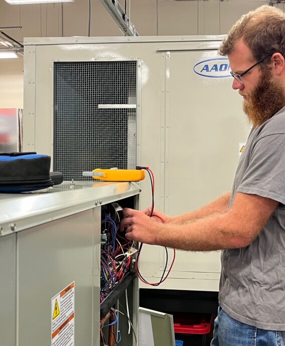 TSTC student thrives in HVAC Technology program - TSTC TSTC student thrives in HVAC Technology program - TSTC