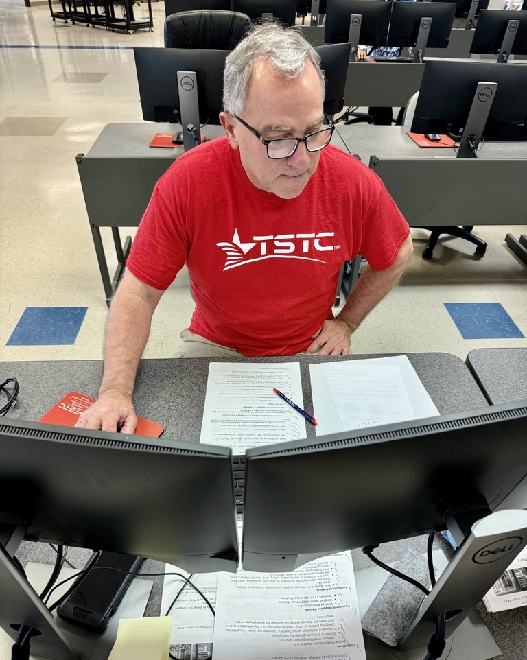 TSTC helps military veteran and alum transition to cybersecurity career ...