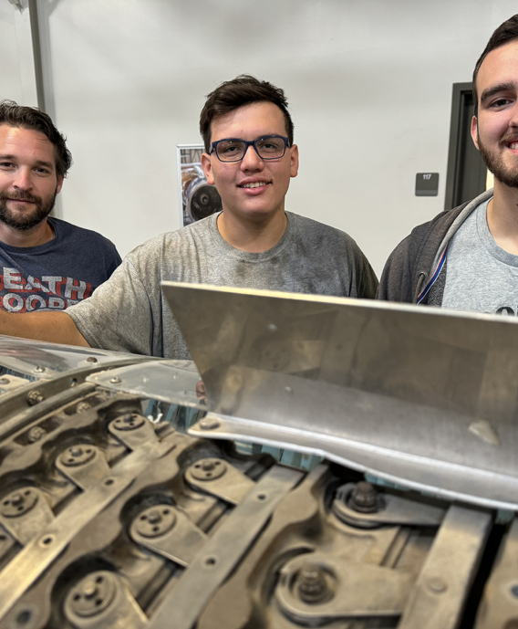Students take different journeys to TSTC’s aviation maintenance ...