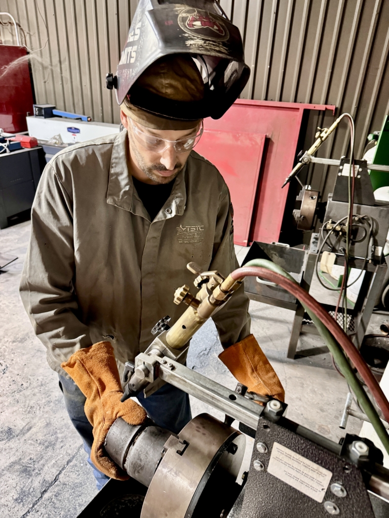 Former U.S. Army medic reignites welding experience at TSTC - TSTC