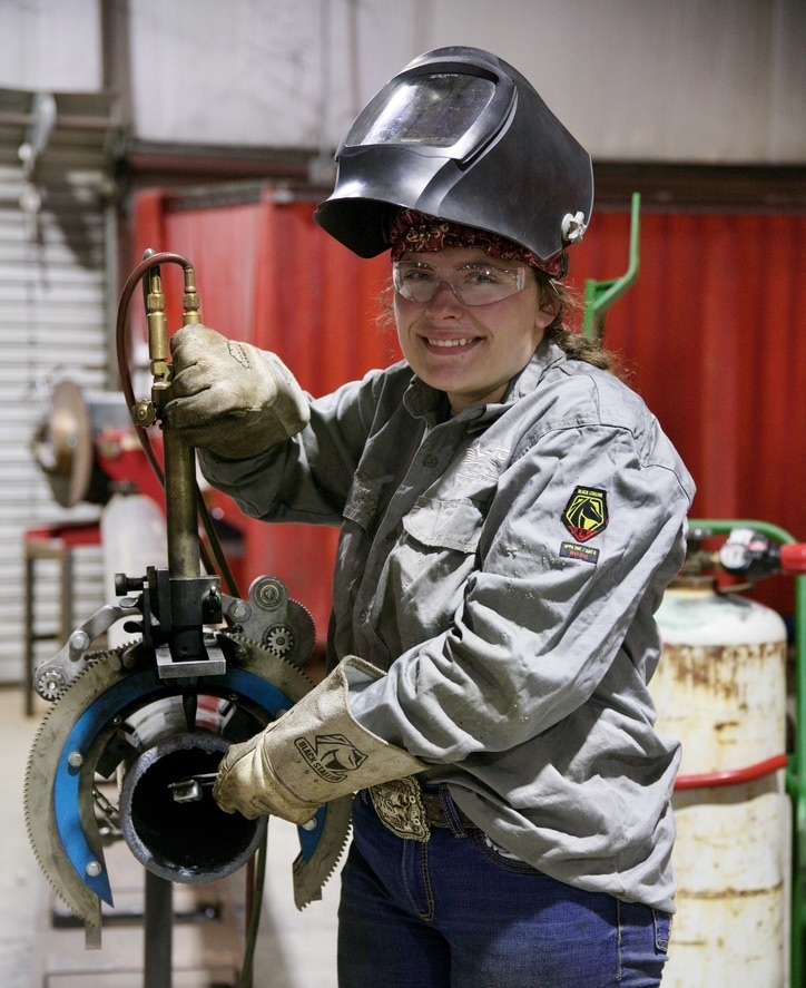 TSTC Welding Technology graduate continues her education with Diesel ...