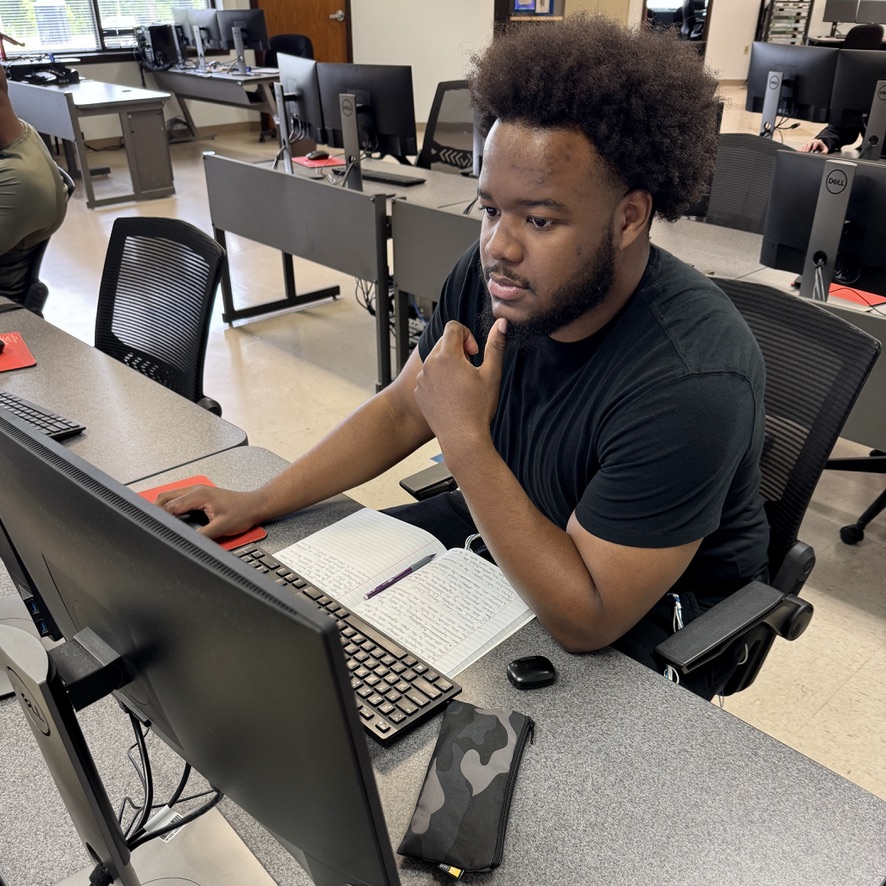 College graduate pursues new path in TSTC’s Computer Networking and Systems Administration ...