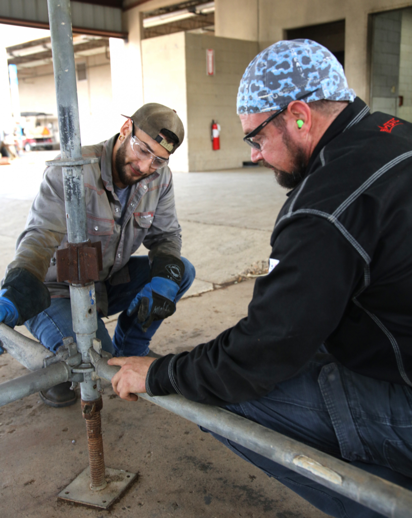 TSTC Welding Technology instructors educate students on best safety ...