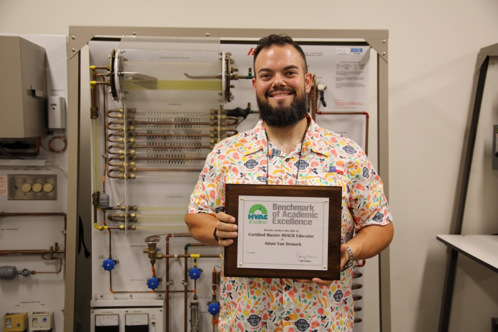 TSTC HVAC instructor earns Certified Master HVACR Educator title - TSTC